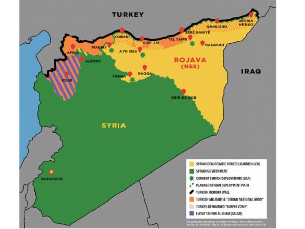 Message du Kurdistan de l’Ouest/Rojava - Mouvement ENSEMBLE!